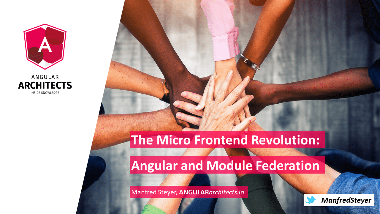 Angular-Schulungen von Insidern | Manfred Steyer & Team